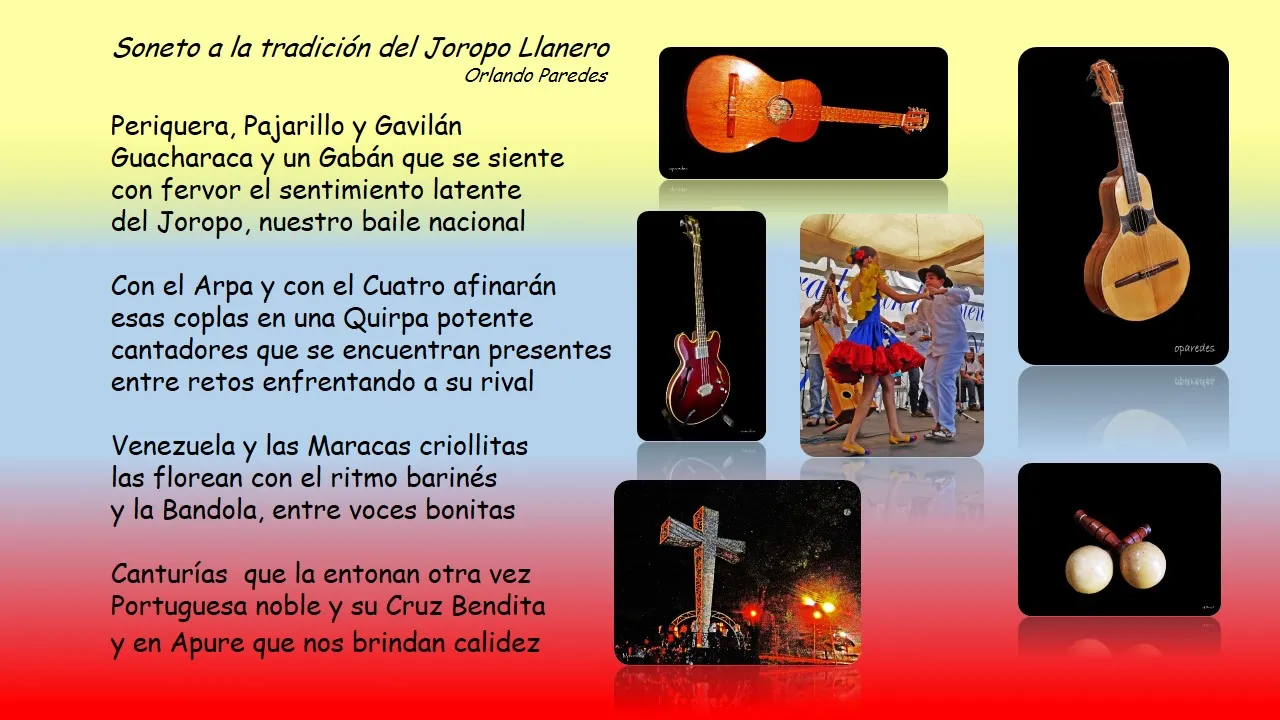 Soneto a la tradición del Joropo Llanero./ Sonnet in the tradition ...