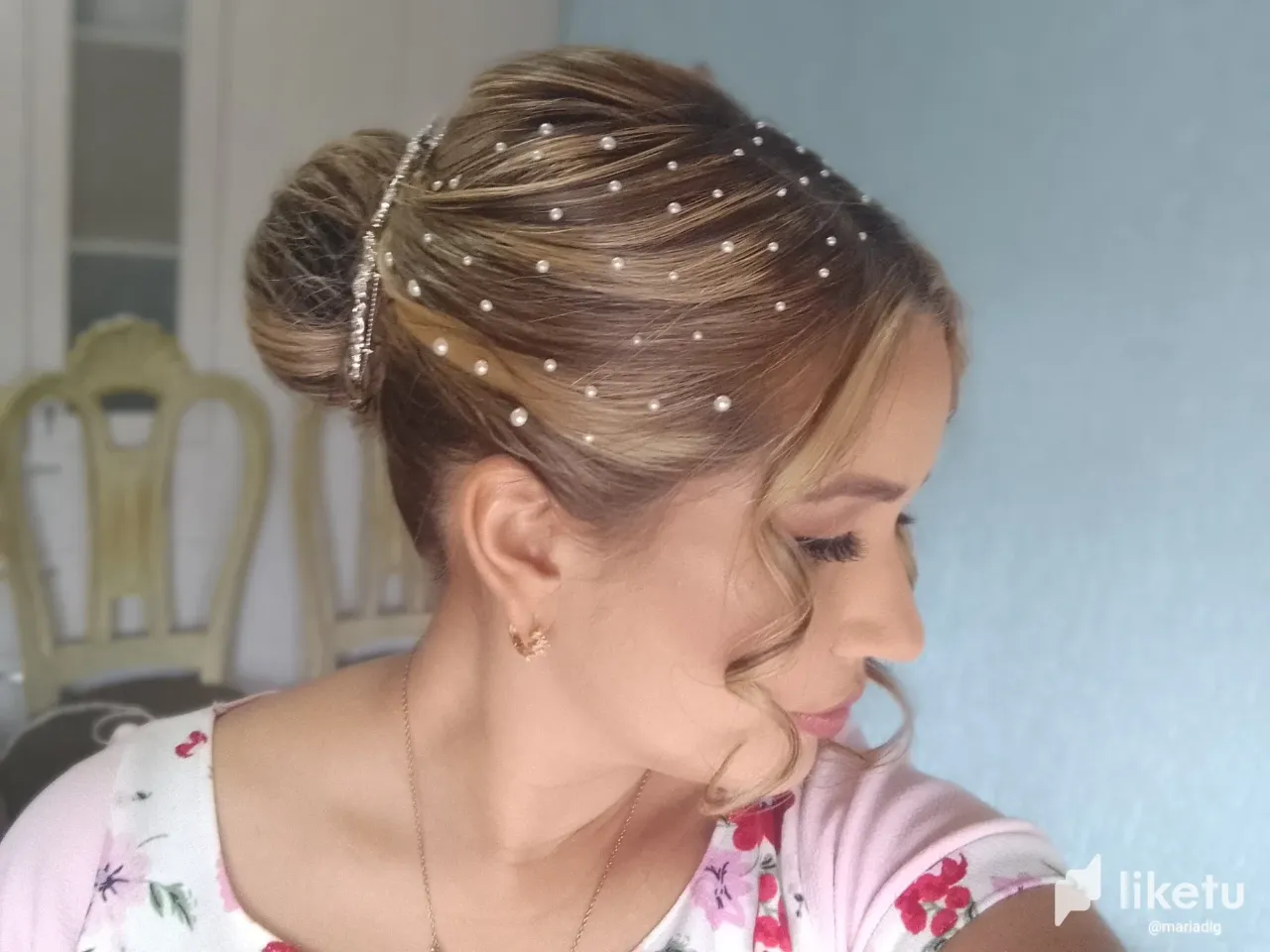 El Maquillaje y peinado de mi boda 😍 - My wedding makeup and hai...