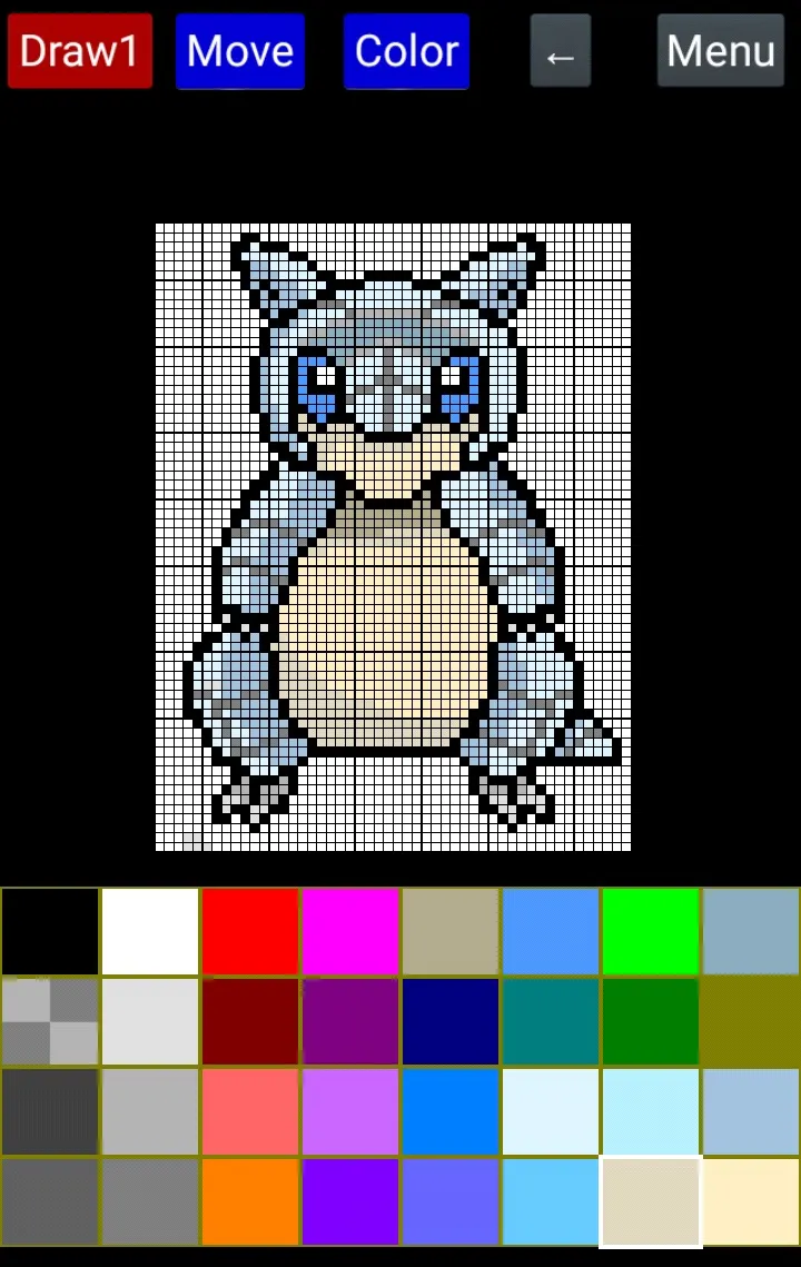 Sandshrew de Alola / Pokémon Pixel Art, proceso y consejos para rea...