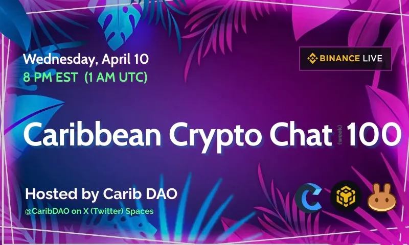 Celebrating 100 Weeks of Caribbean Crypto Chat 🎉