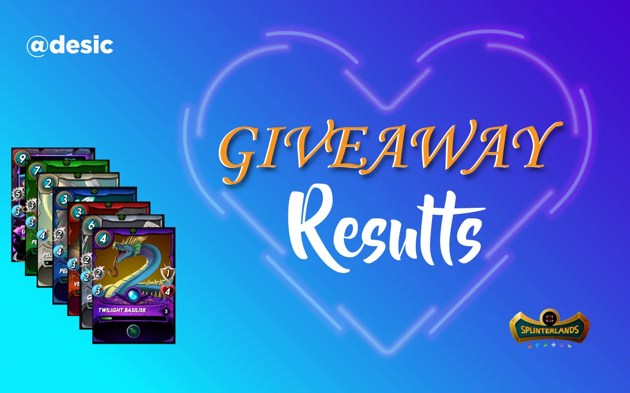 Valentine's Day Giveaway Results |ESP | ENG|