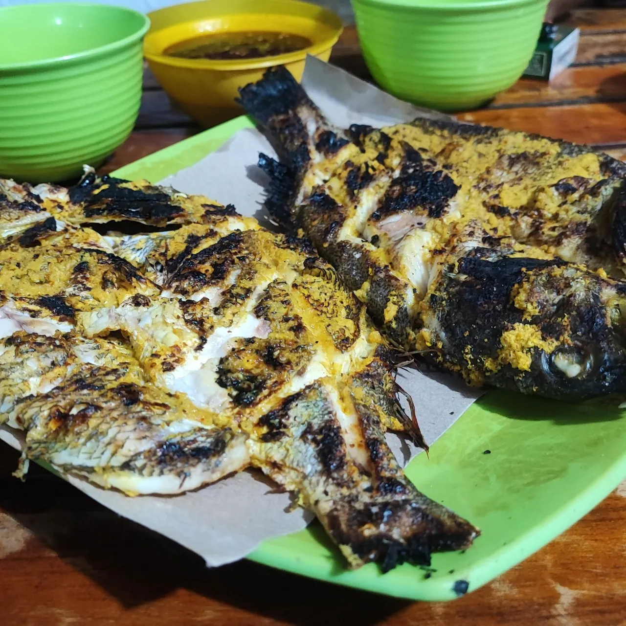 The pleasure of grilled fish