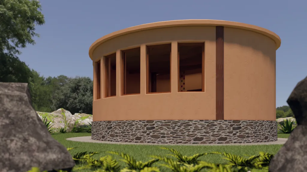 Ecotrain - Tiny Earthship Design Competition - My Entry