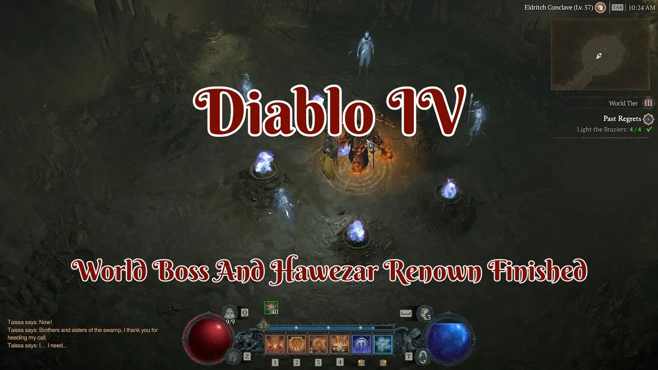 Diablo IV | World Boss And Hawezar Renown Finished