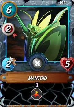 Analysing Splinterlands Cards – Mantoid