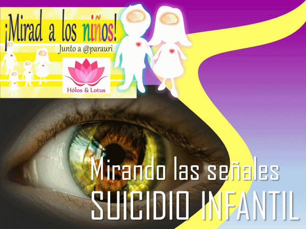 12 señales de alerta - SUICIDIO INFANTIL