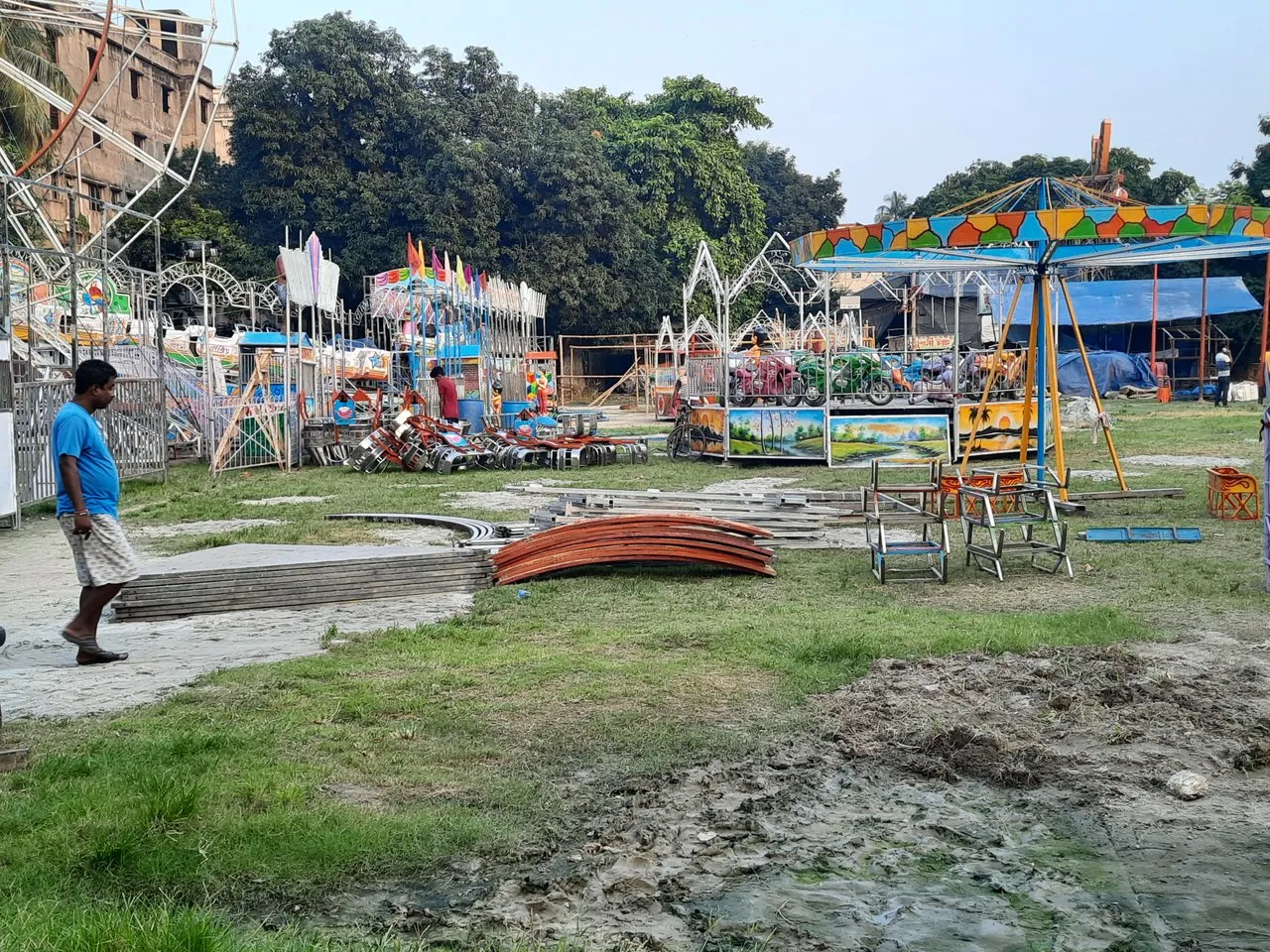 Attending the big fair