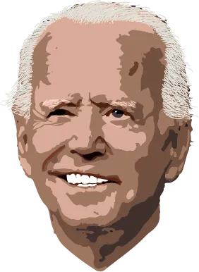My first digital drawing. Joe Biden ! the president of America