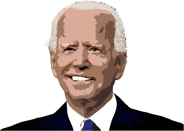 My first digital drawing. Joe Biden ! the president of America
