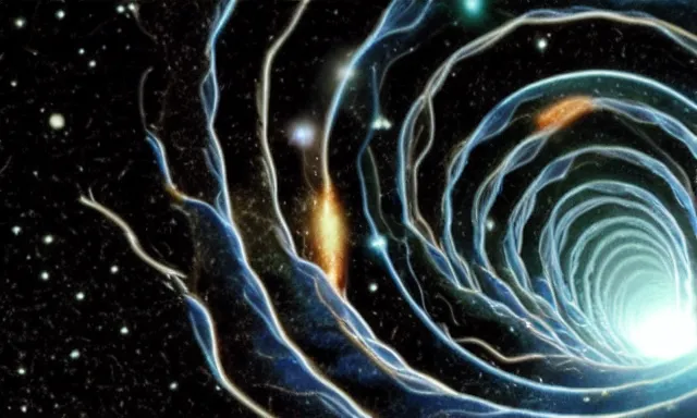 The first wormhole in history.