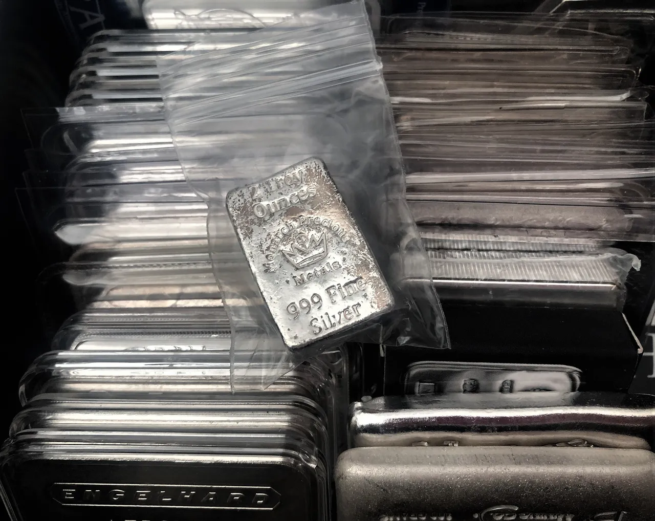 Monarch Poured Lil' Chunky Silver Bar