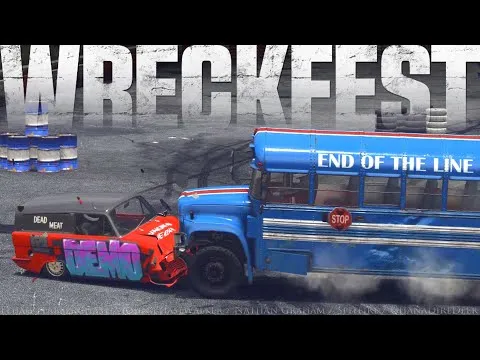 Supervan Smash-up - Wreckfest