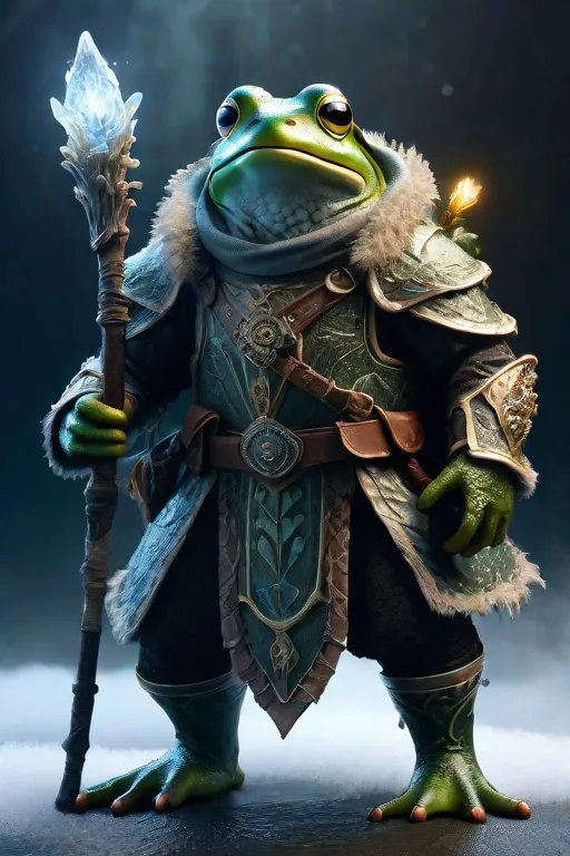 Pepe : The Druid Frog Warrior