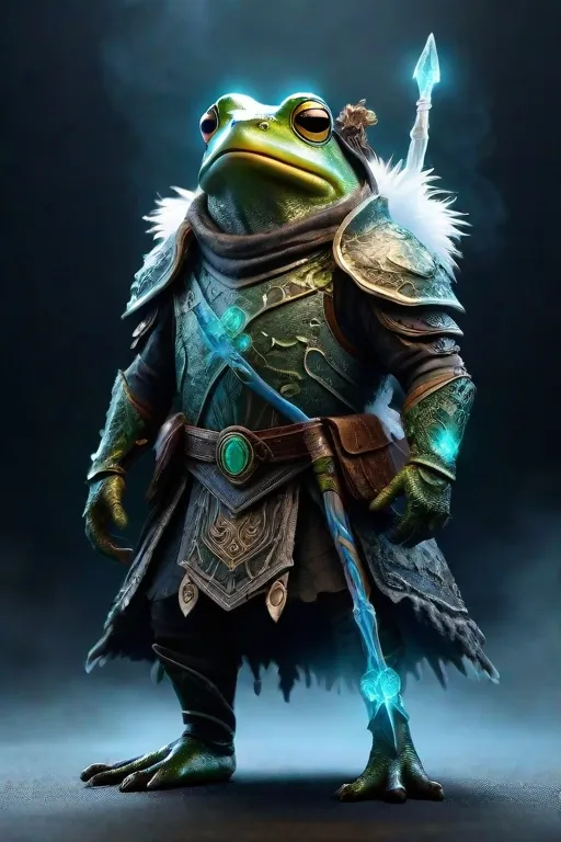Pepe : The Druid Frog Warrior