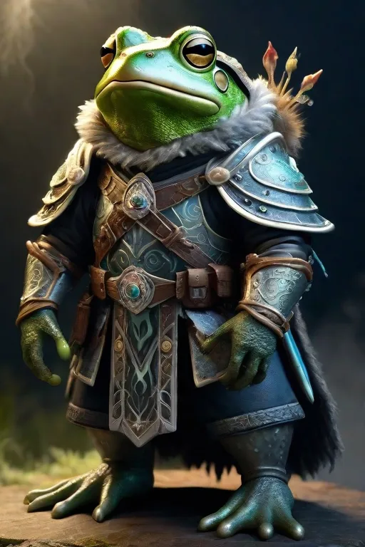 Pepe : The Druid Frog Warrior