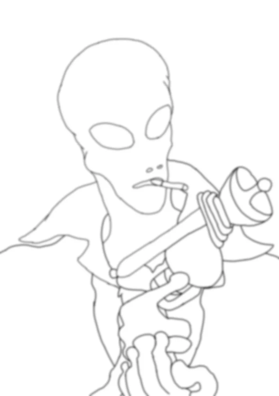 Alien Gangster! Alien Art Hive