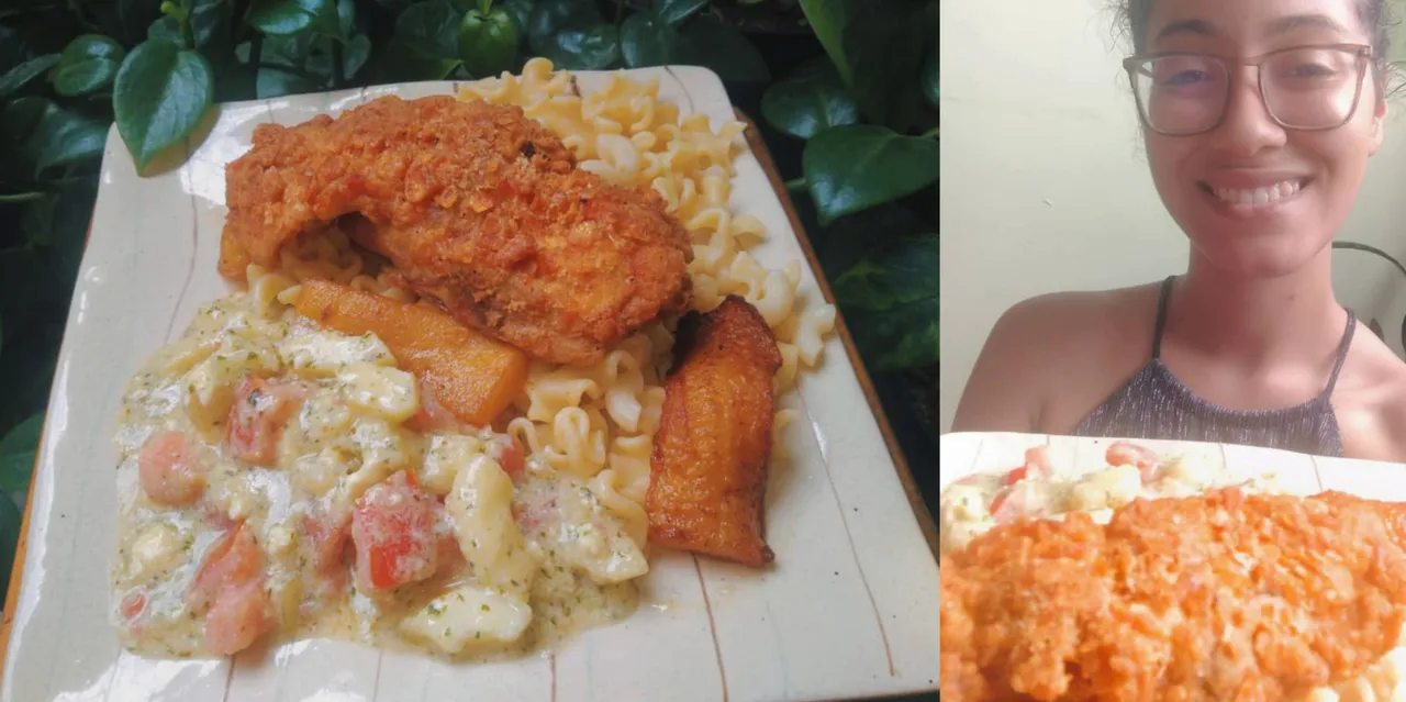 Crujiente pollo empanizado para almorzar 🍗 Crispy breaded chicken ...