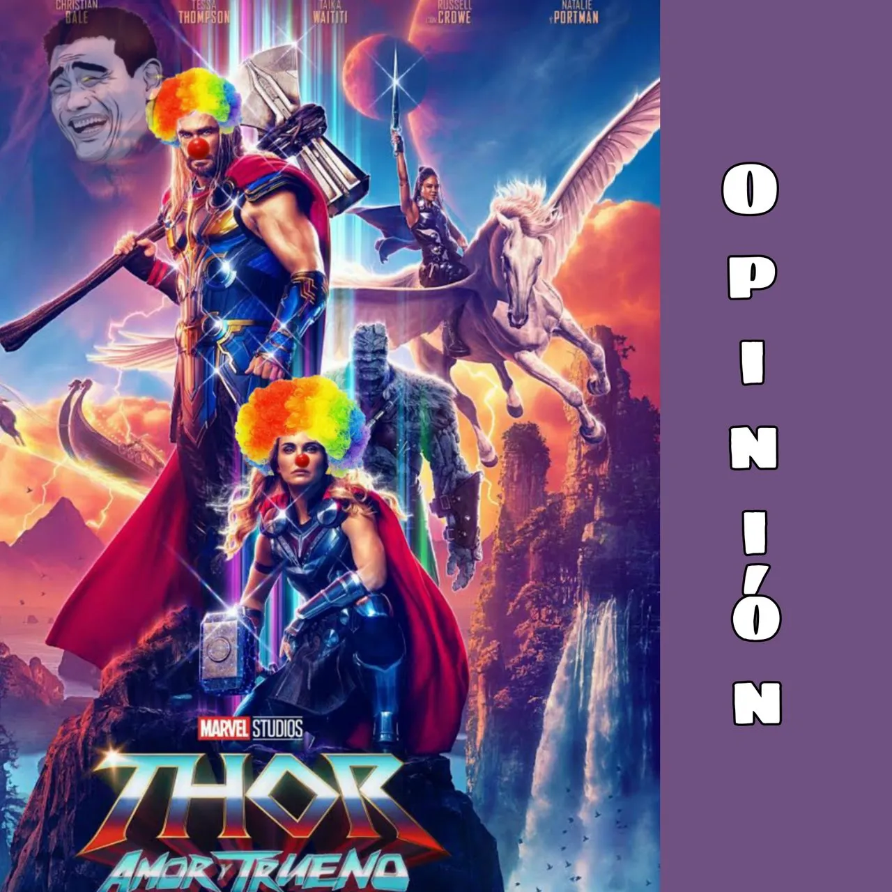 The new parody, I mean, Marvel movie: Thor, Love and thunder|ESP/EN...