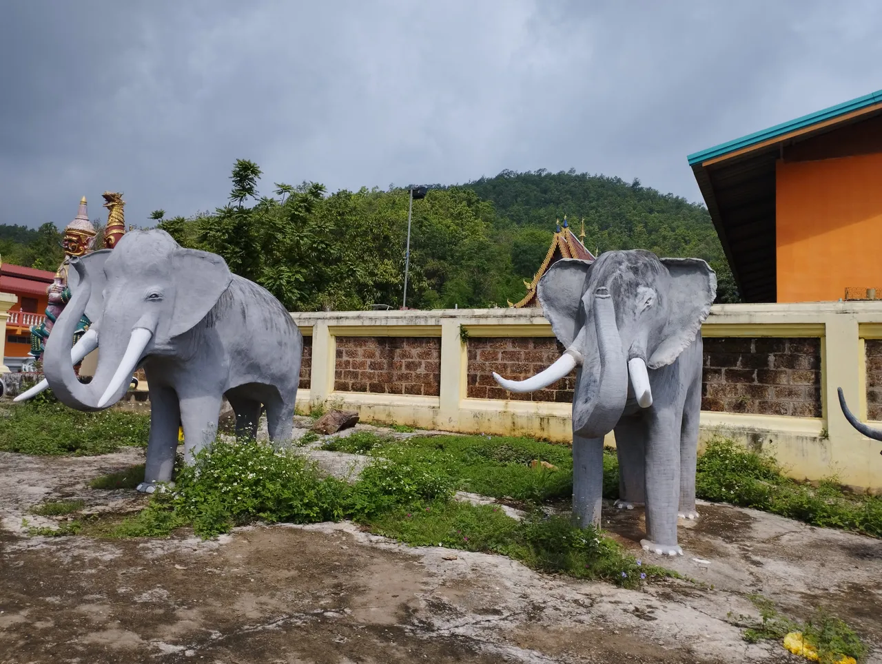 Enjoy at Wat Ban Ai and Wat Phatu Muang Pha Hong, Chai Prakan Distr...