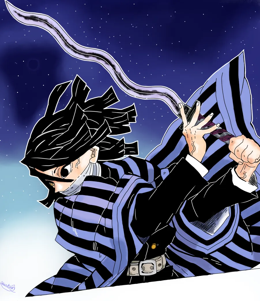 🐍Iguro🐍| 👹kimetsu no yaiba: demon slayer👹 Digital Art.