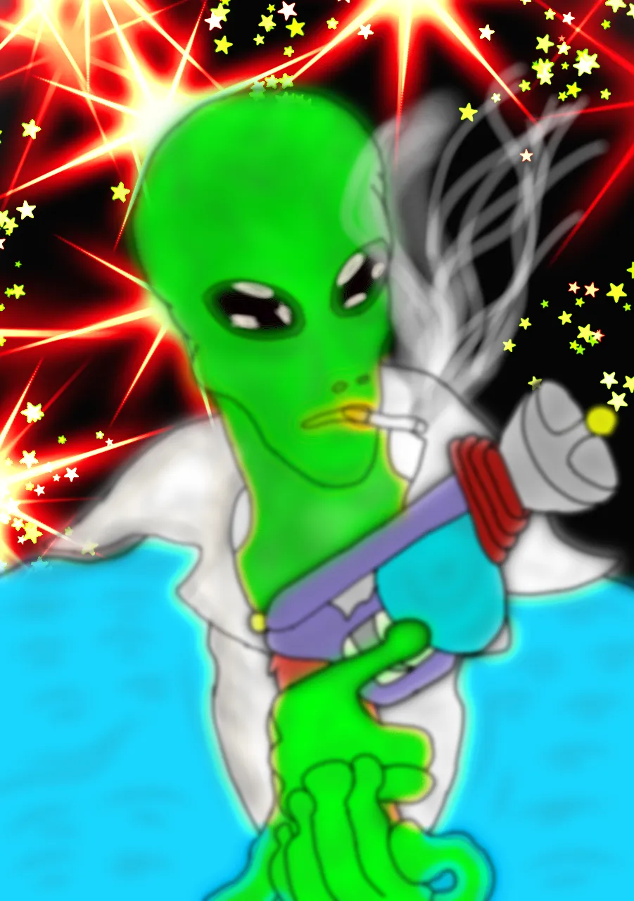 Alien Gangster! Alien Art Hive