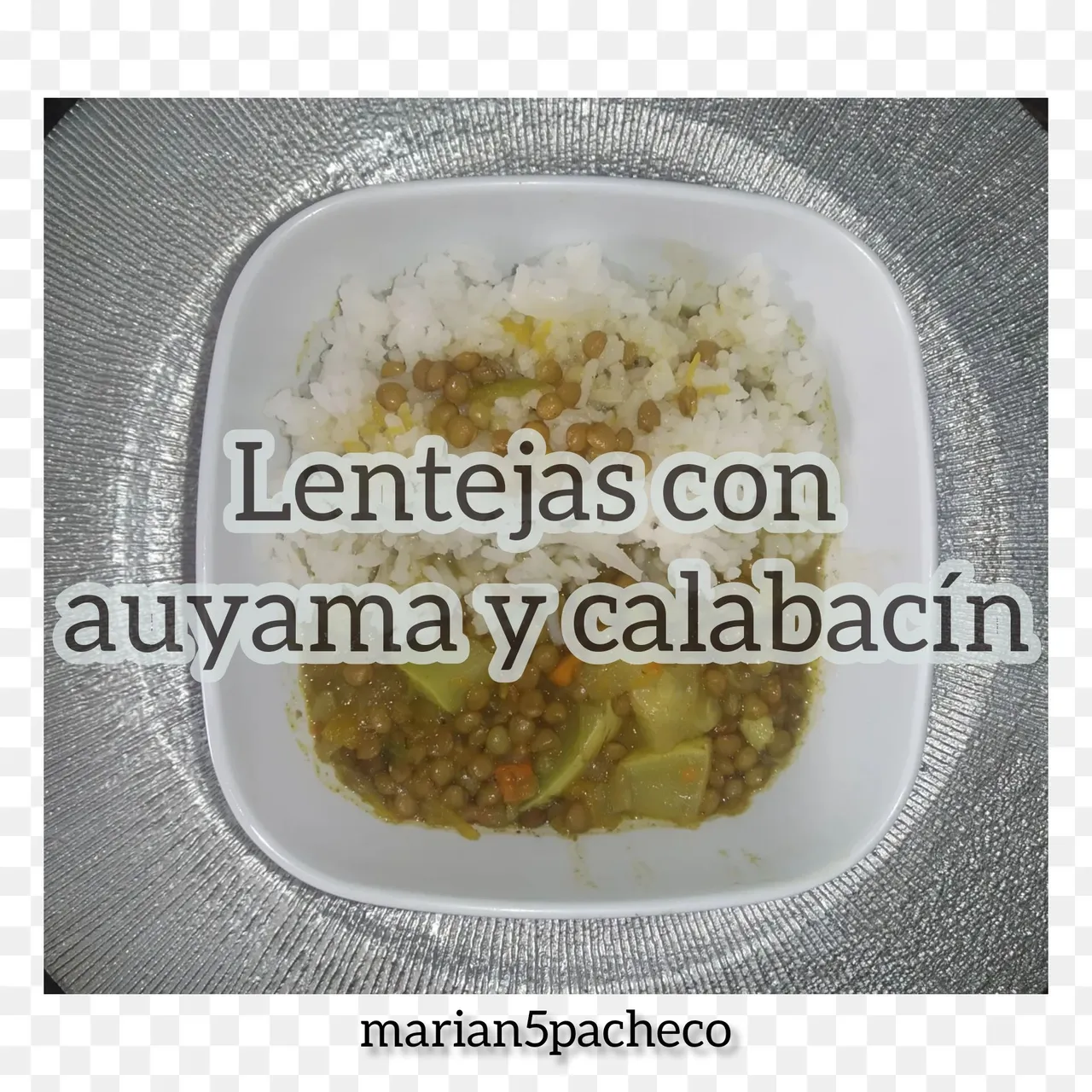 (Esp - Eng) Para chuparse los dedos 🍲😋: Lentejas cocidas con auy...