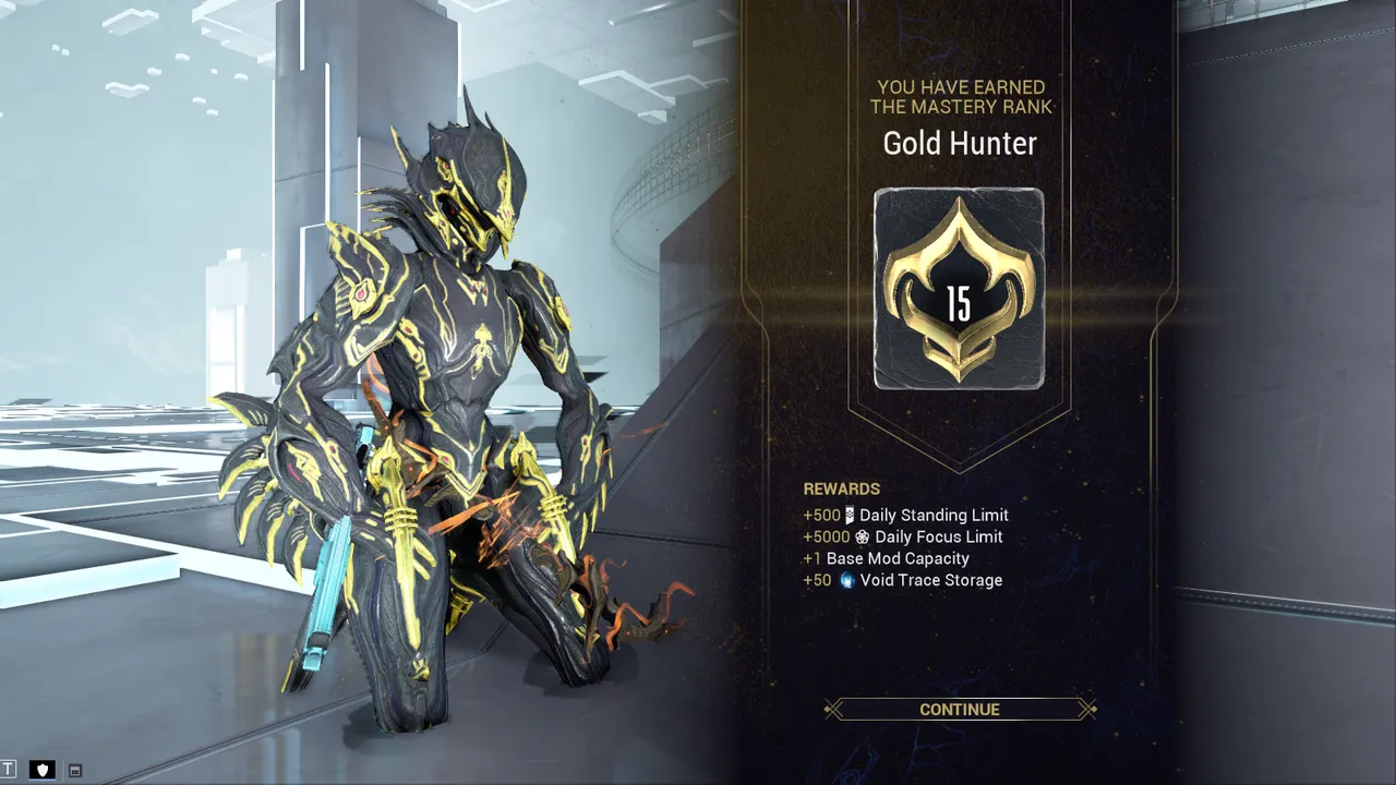 Warframe Updates: Ranking up and collecting more Warframes