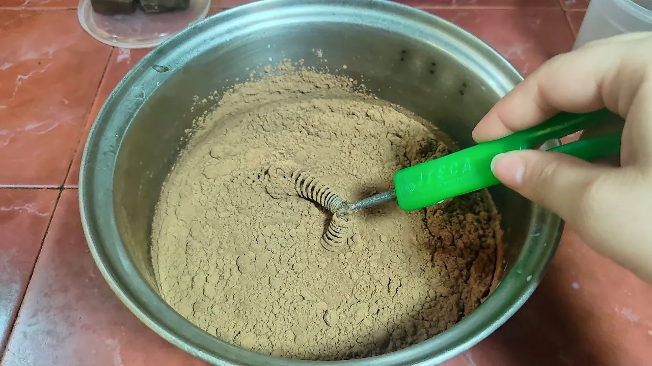 (ESP-ENG) Receta: Marquesa de Doble Chocolate con fondo cremoso - I...