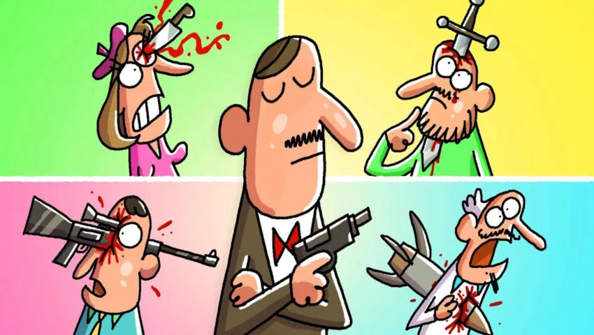 Top 10 HITMAN Cartoons ALL TIME | The BEST of Cartoon Box | Hilario...