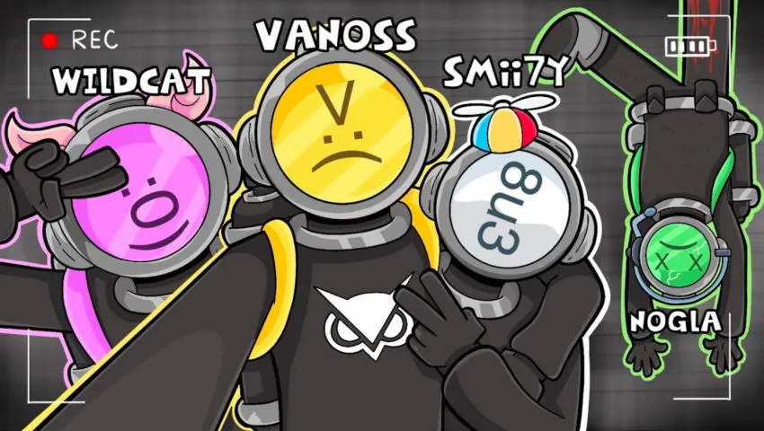 The Best SpookTubers in Content Warning w/Vanoss, Wildcat & Smitty