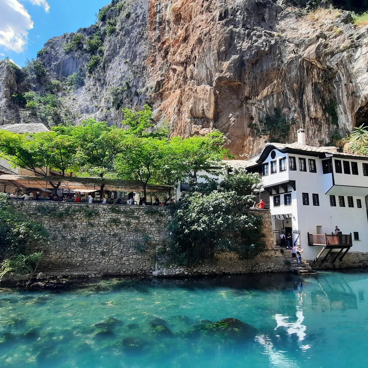 Blagaj - visit to Tekke and spring of the Buna river, Bosnia and He...