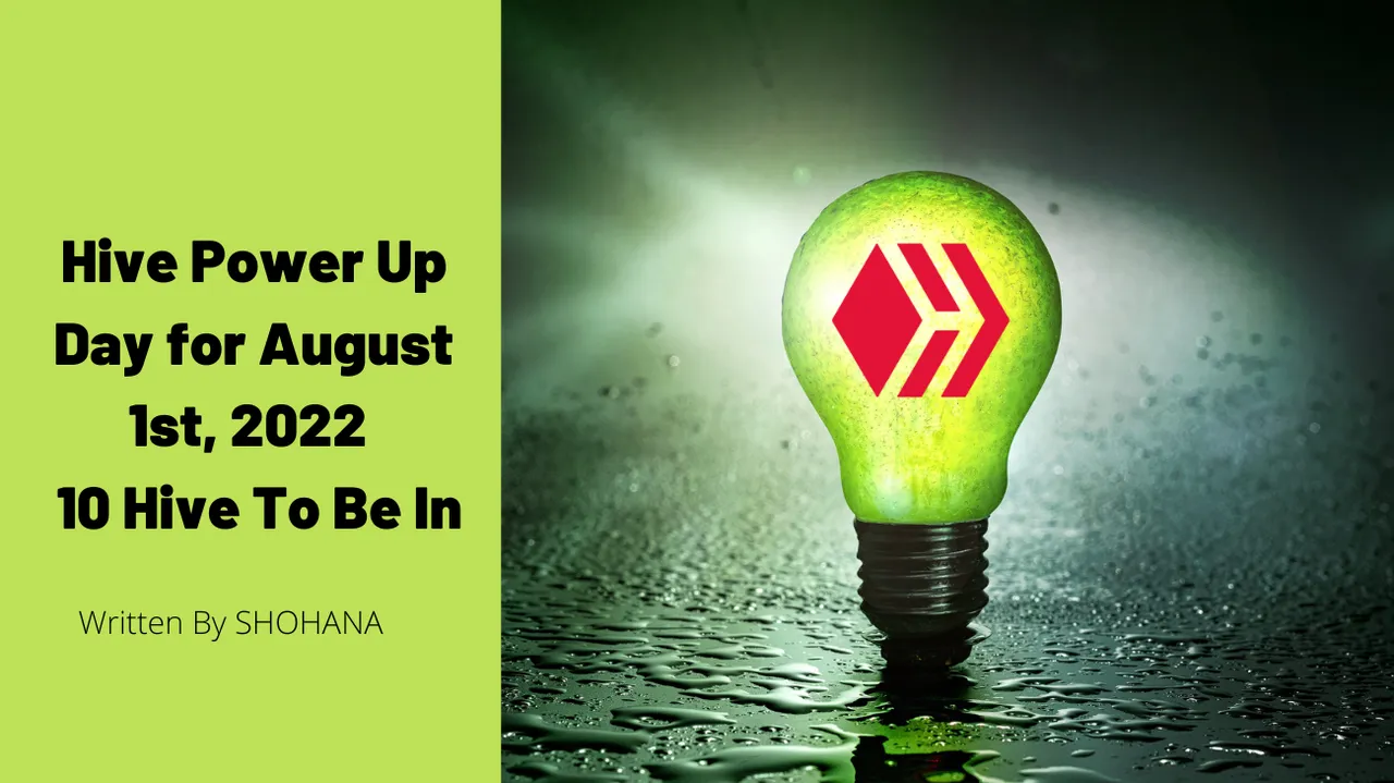 Hive Power Up Day for August 1st, 2022 || My Eligibility Checked