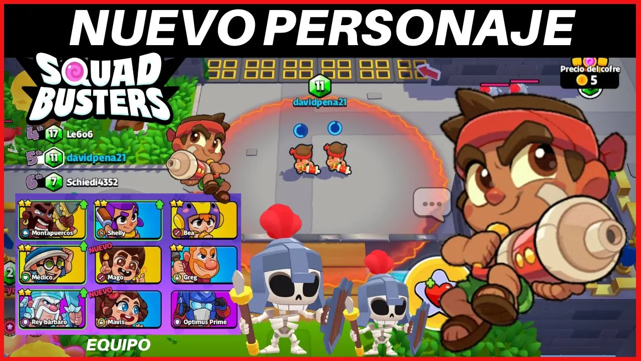 Llegó Matón al equipo - Squad Busters [ESP-ENG]