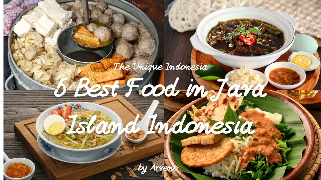 5 Best Food in Java Island Indonesia