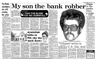 South African History in a Song (Andre Stander - Notorious Cop Turn...