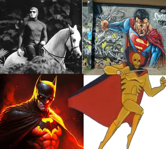 Fantasmagórico, el más antiguo superheroe del comic / Golden Bat, t...