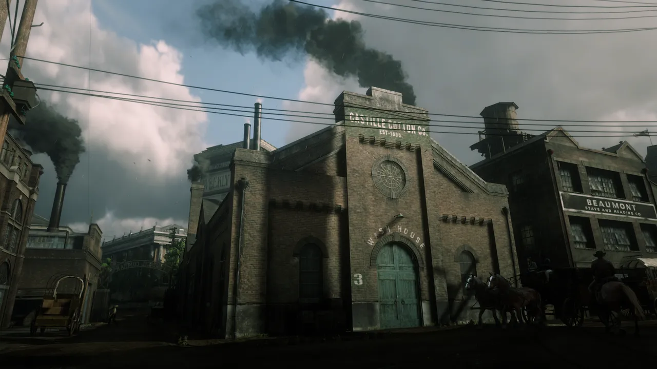 Interesting Buildings in Red Dead Redemption 2.