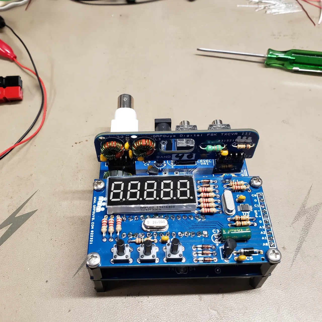 Kit build - QRPGuys Digital FSK Transceiver III