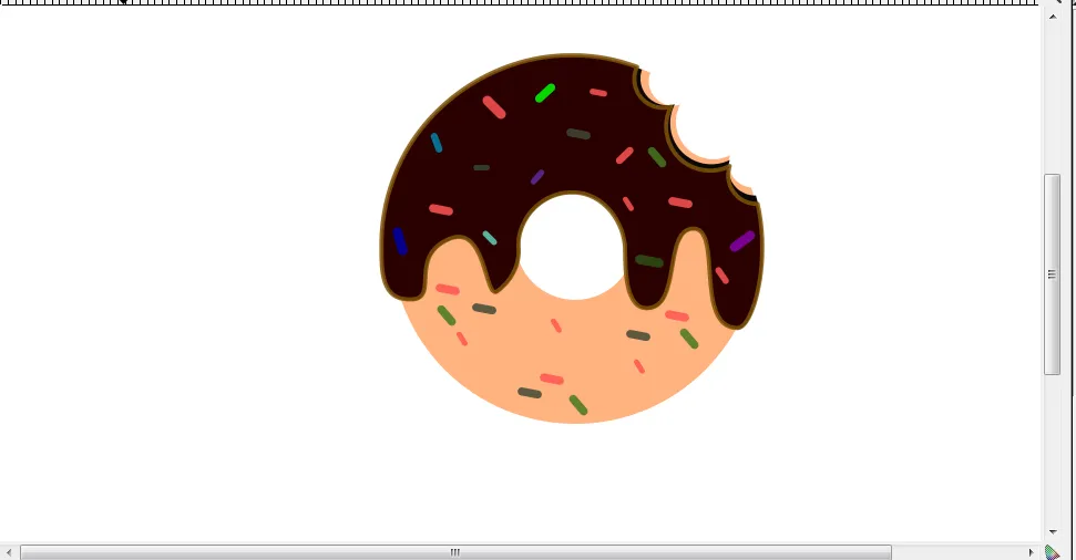 Inkscape Vektörel Çörek Çizimi / Turkish Tutorial