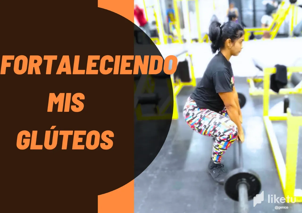 Fortaleciendo mis glúteos./ Strengthening my buttocks.