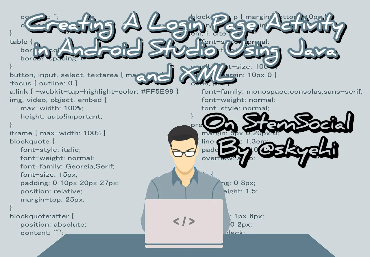 Creating A Login Page Activity in Android Studio Using Java and XML