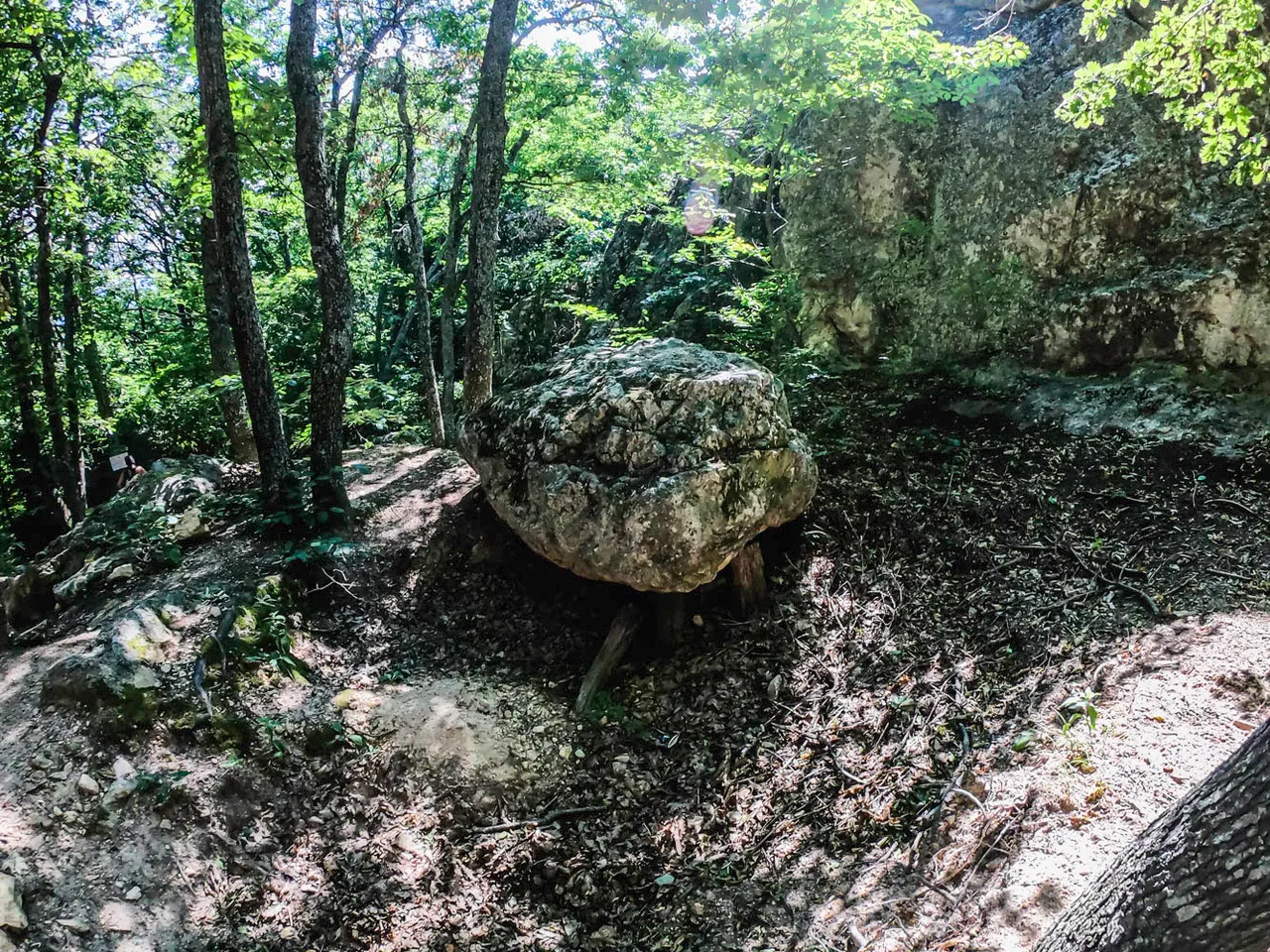 The rock complex "Deaf Stones"