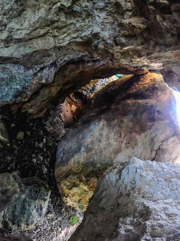 The rock complex "Deaf Stones"