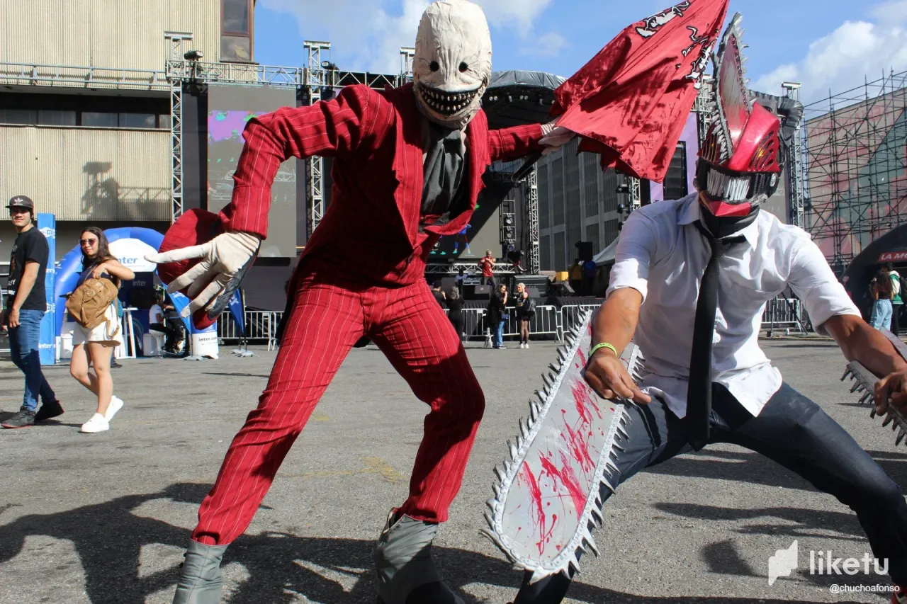 Cosplayers de la Venezuela Game show