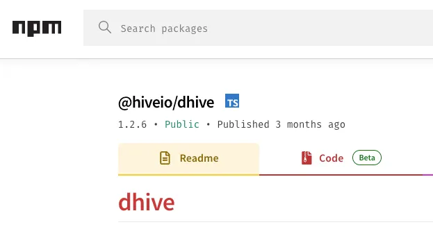 How to use @dhive/dhive library?