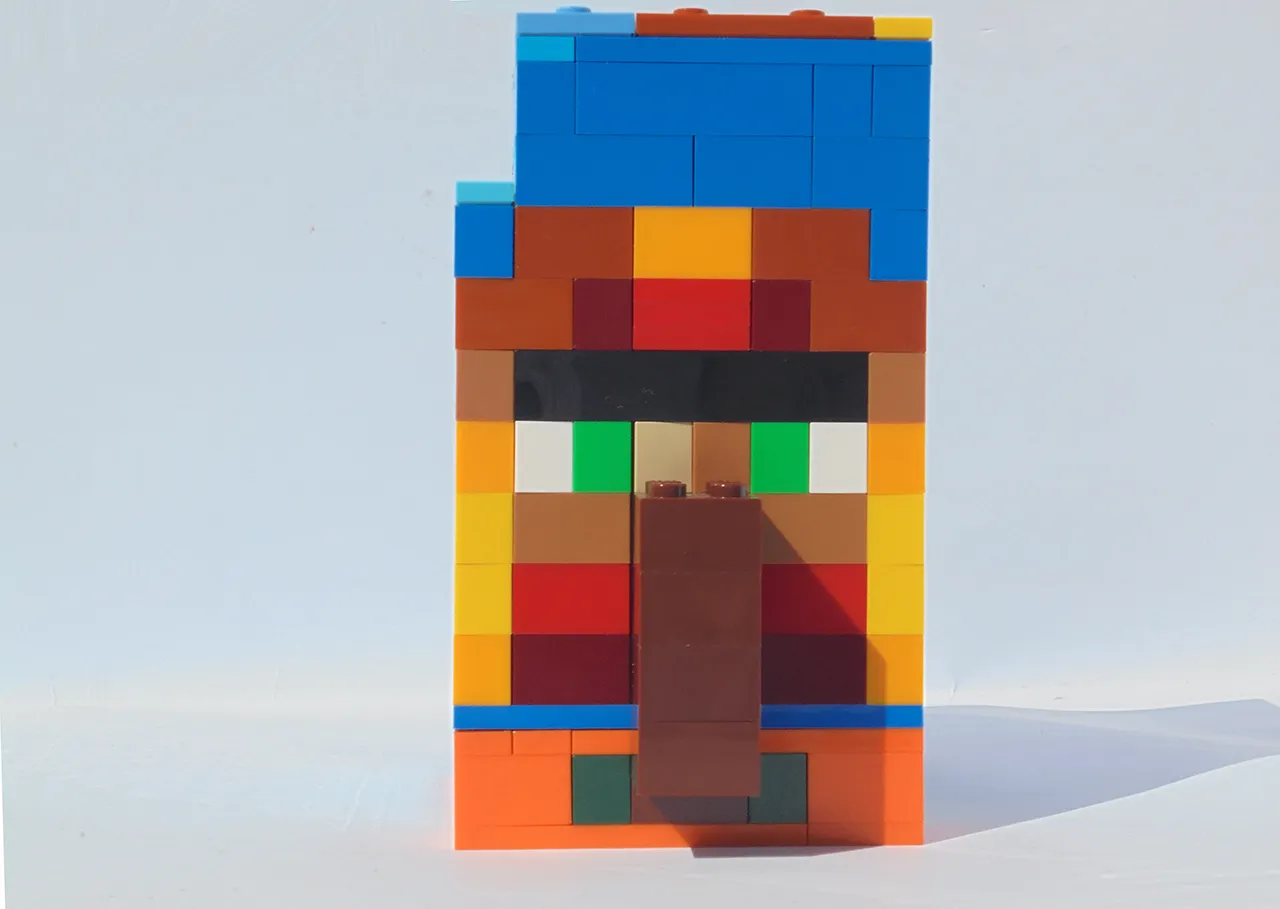 The Wandering Trader of Minecraft in Lego | O Vendedor Ambulante do...