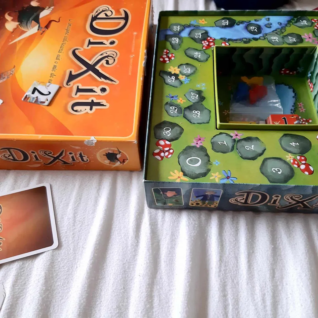 Playing Dixit Board Game with Friends