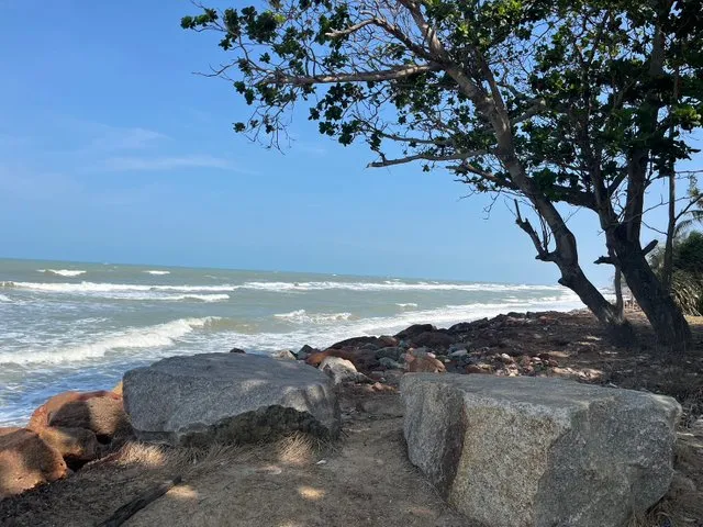 Stunning sea view at Ranod, Songkhla province, in the South of Thai...