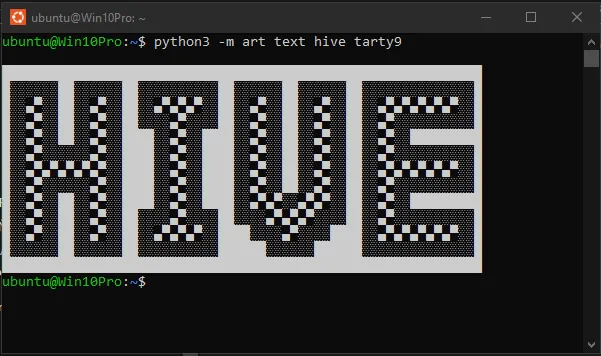 Art, una biblioteca de Python para incluir en tus proyectos