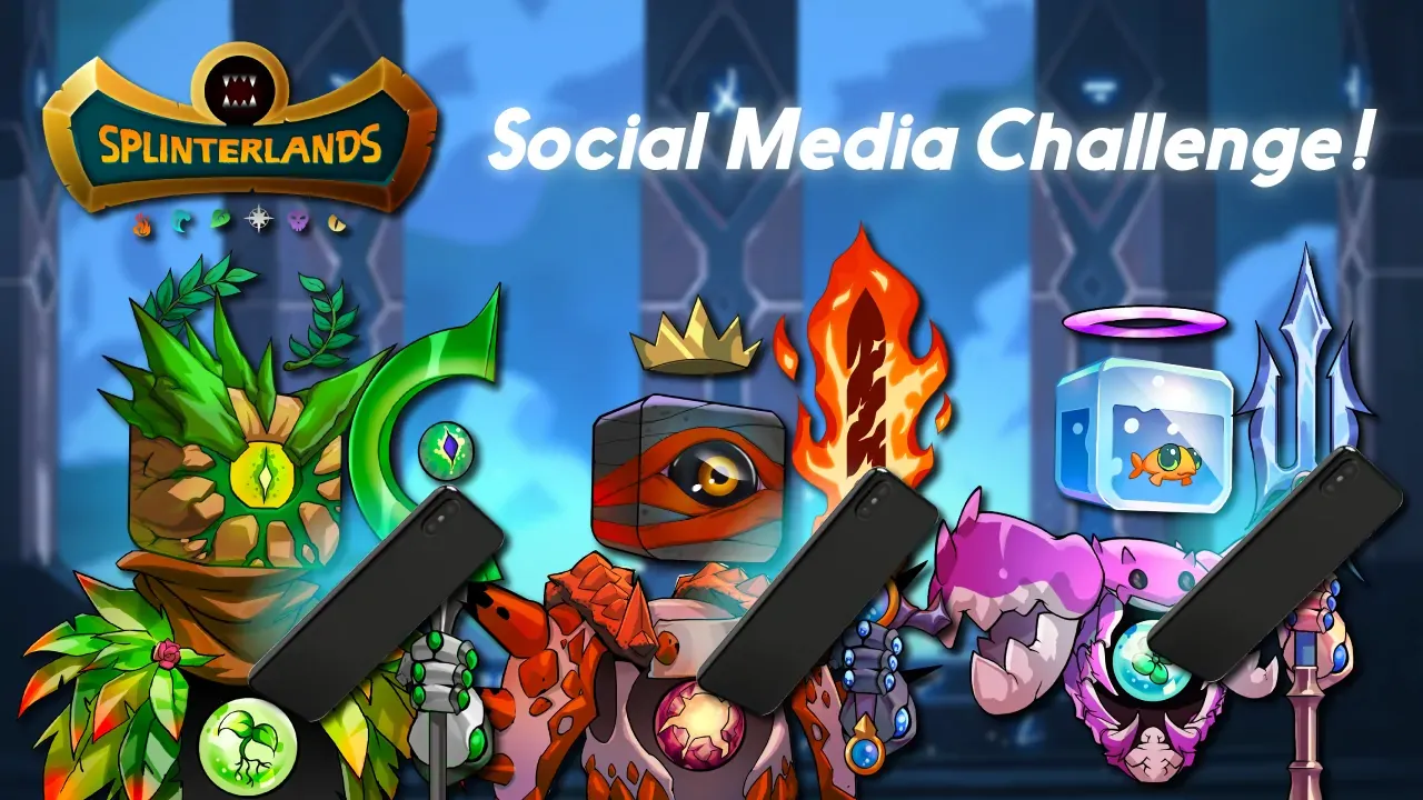 Splinterlands Social Media Challenge! - Rewards, strategy and seaso...